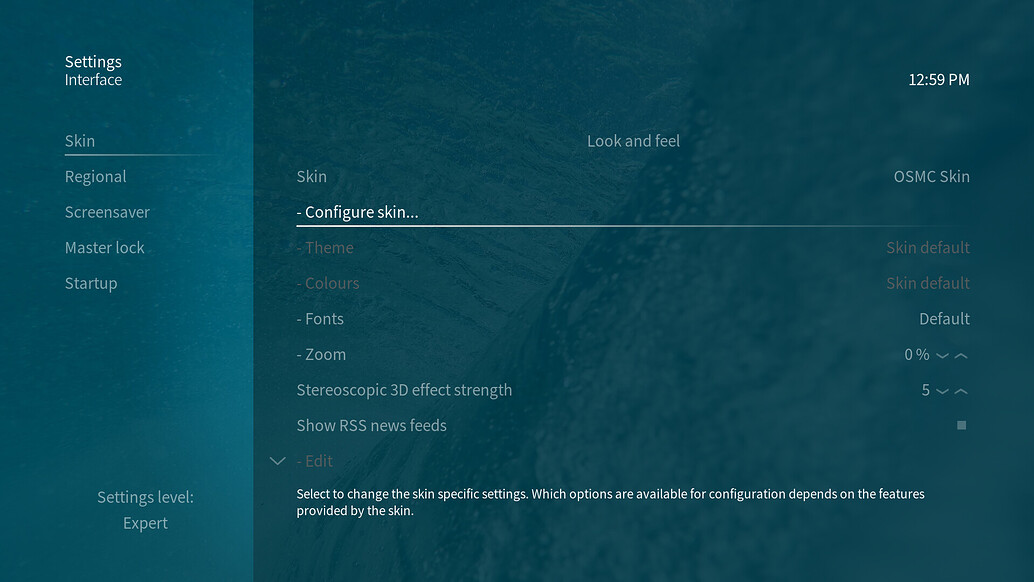 The OSMC Skin - General - OSMC